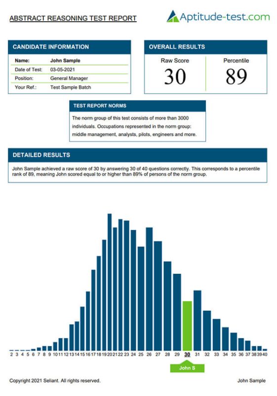 Abstract Reasoning Ability Test - Aptitude-test.com