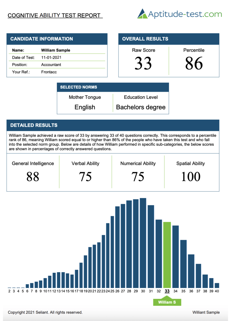 Global Cognitive Ability Test - Aptitude-test.com